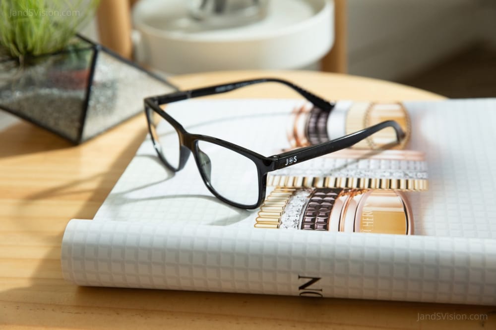 J+S Vision Blue Light Shield Computer Gaming Glasses | JandSVision